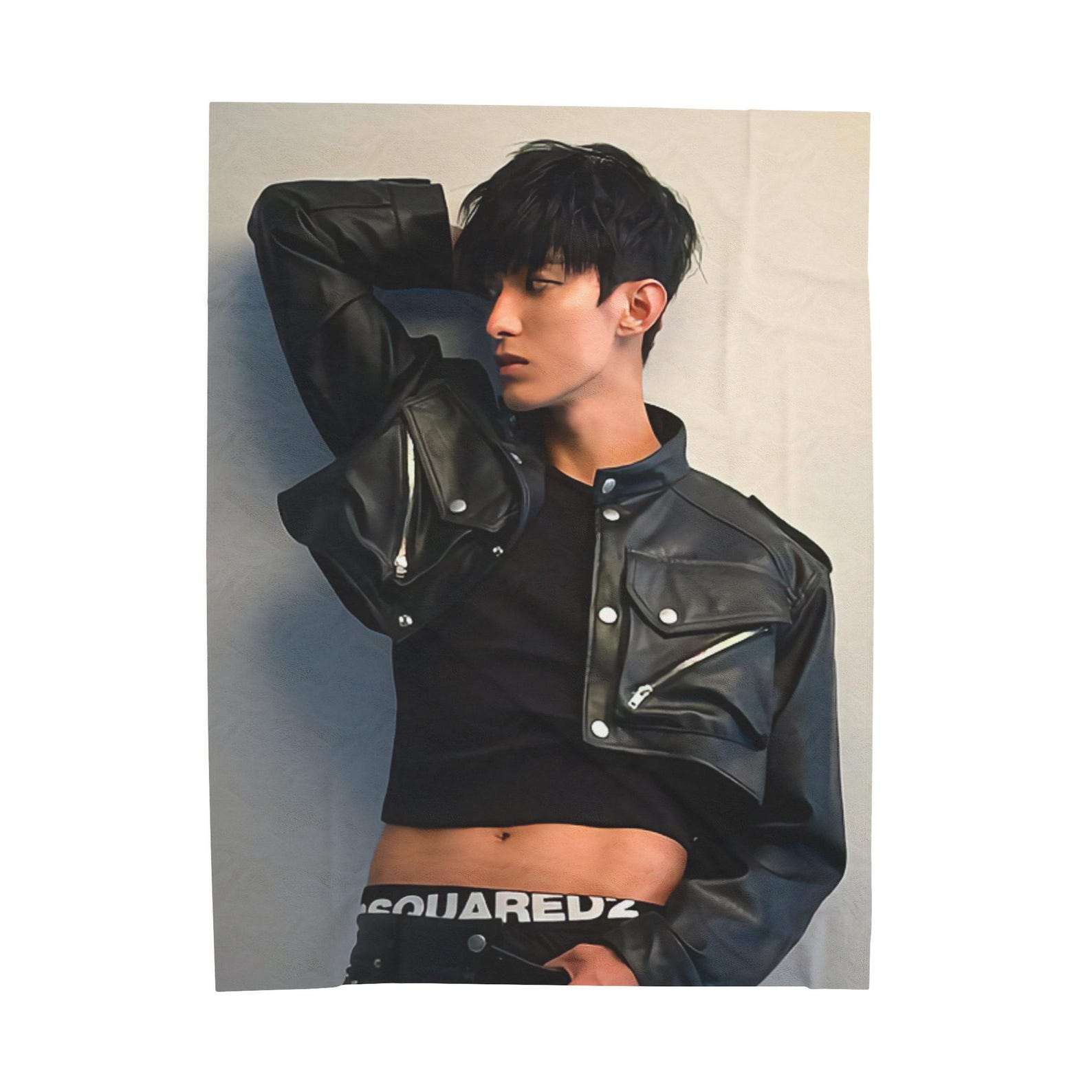 Svt DK Bad Boy Blanket, Seventeen Blanket, Kpop Blanket, Seventeen ...
