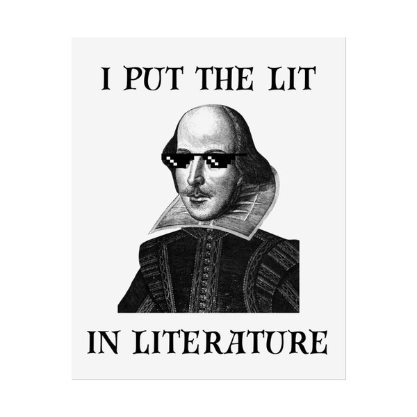 Literature Poster - Etsy