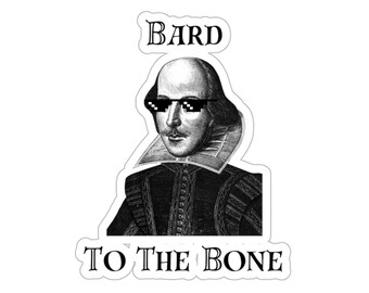 To Be or Not to Be Pink Shakespeare Sticker Hamlet Sticker, Theater ...
