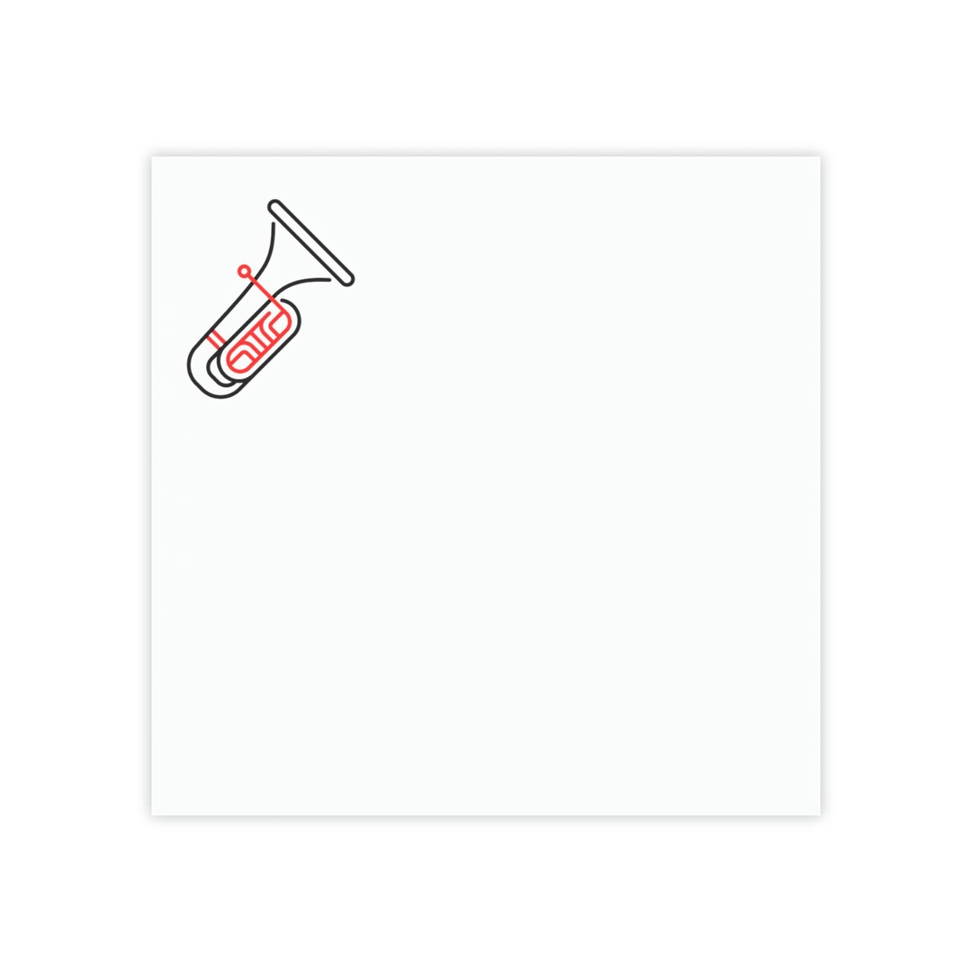 Tuba Post-it® Note Pads - Etsy