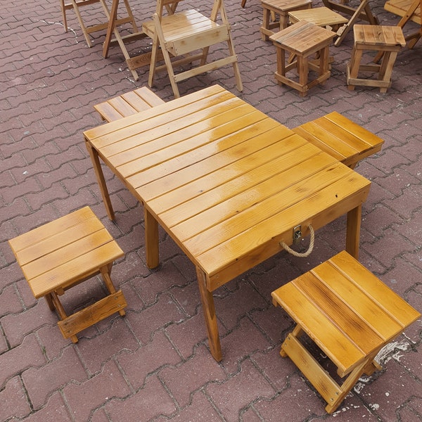 Suitcase Table - Etsy