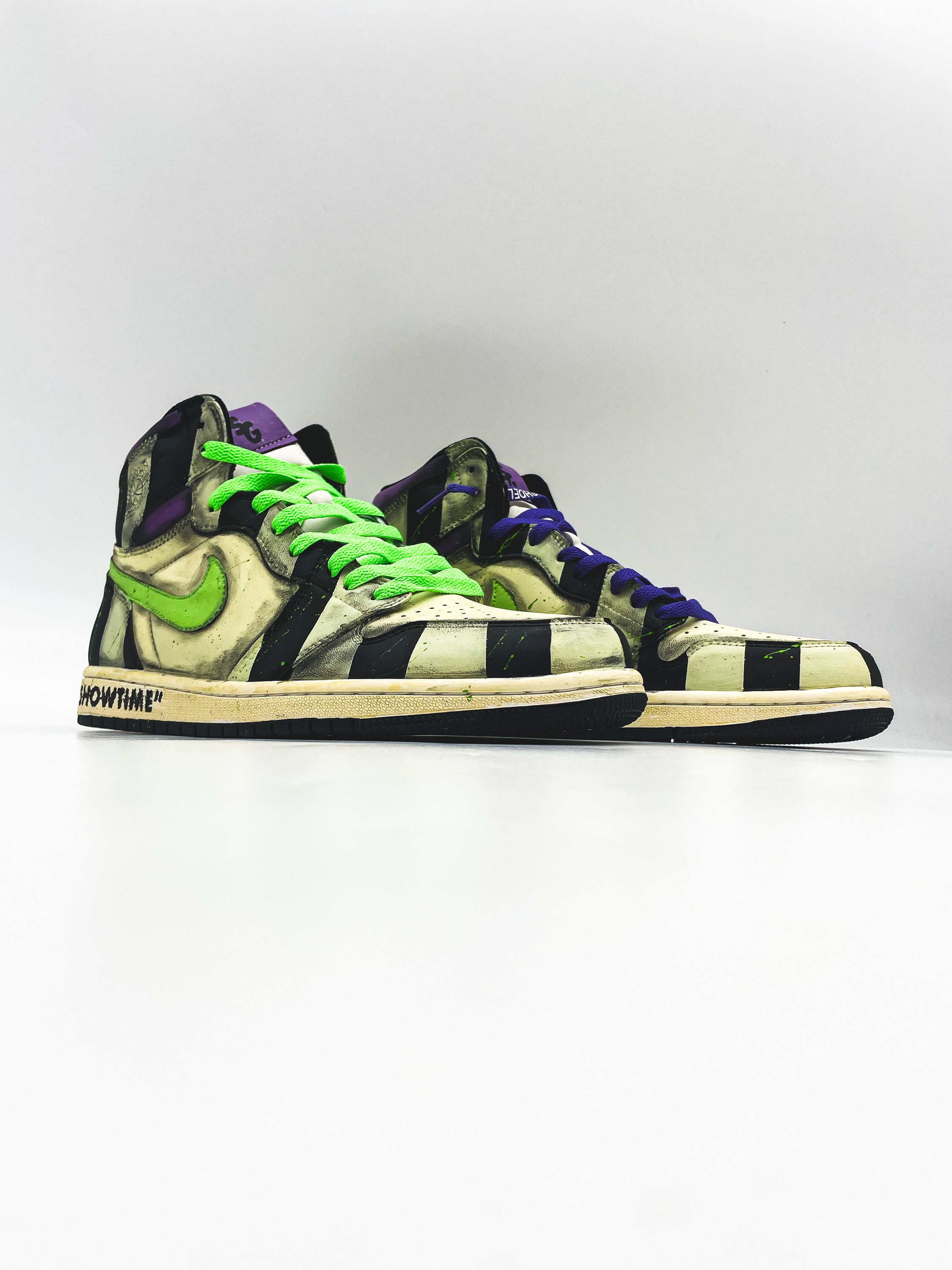 Custom Beetlejuice AJ1 High - Etsy