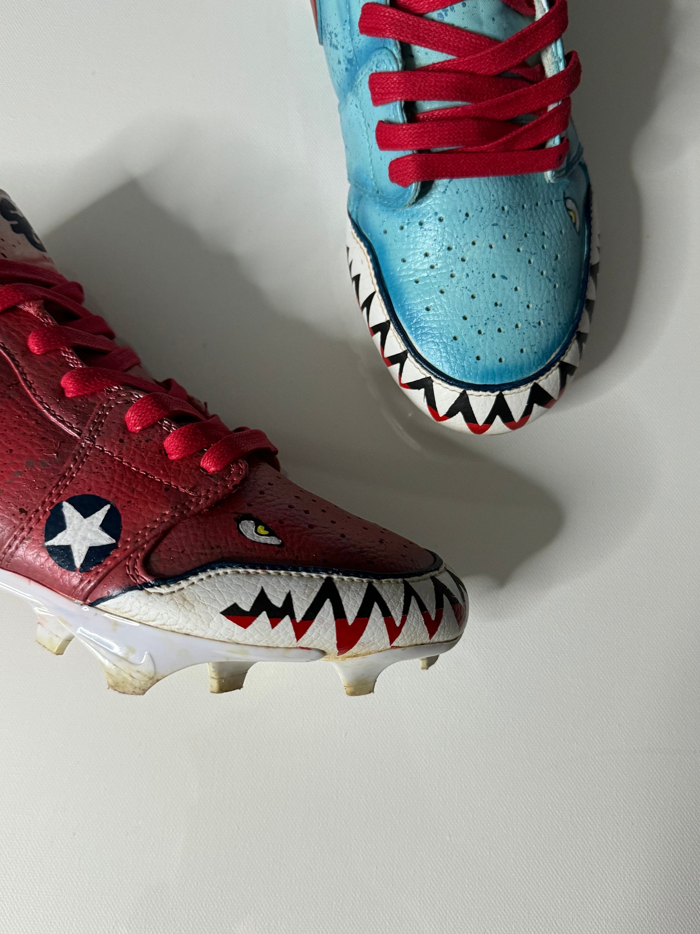 Custom Warhawk Aj1 Low Cleats - Etsy