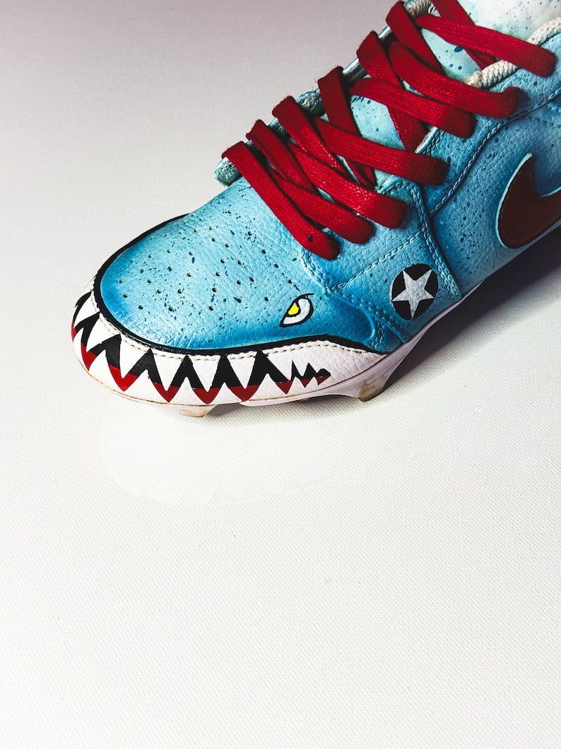 Custom Warhawk Aj1 Low Cleats - Etsy