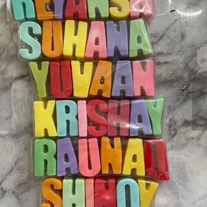 Alphabet Soap Personalized - Etsy