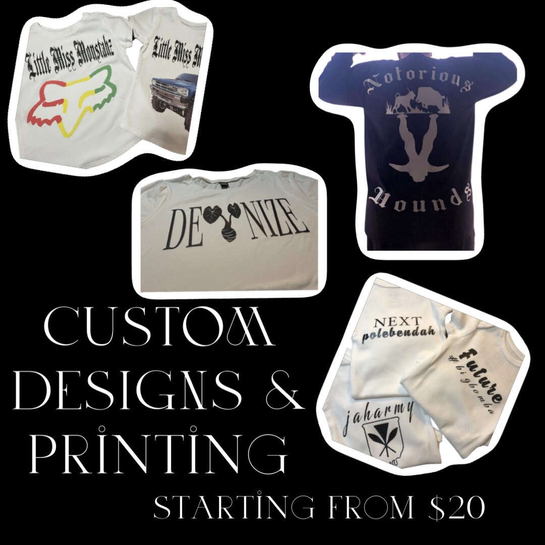 Custom Designs & Printing - Etsy