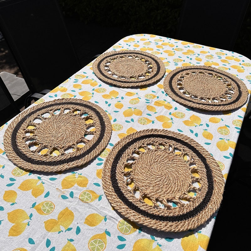 Jute Placemats - Etsy