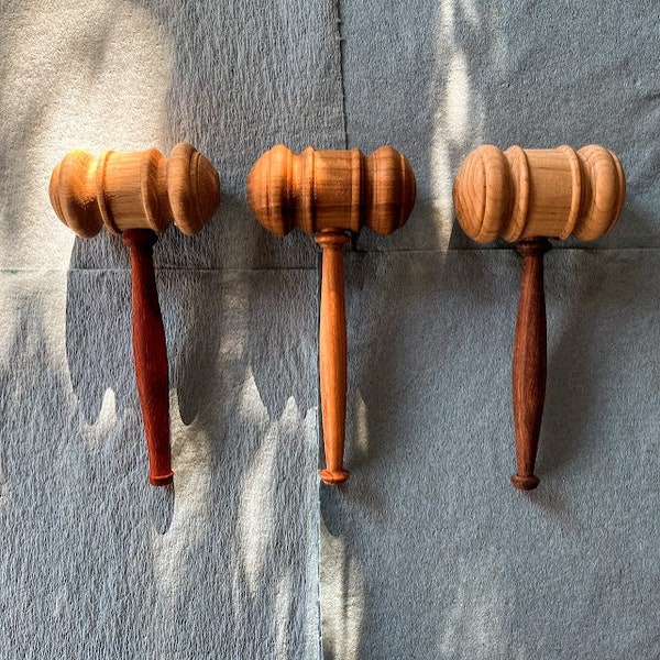 Wooden Gavel - Etsy