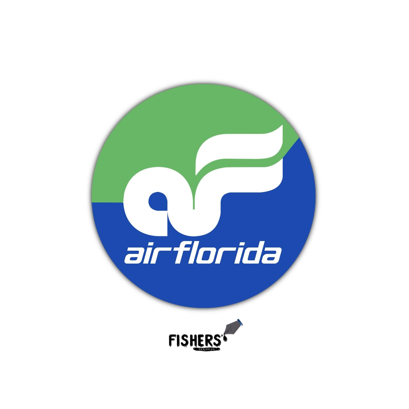 Air Florida Retro Logo Sticker: Nostalgic Airline Vinyl Decal - 3 Inch ...