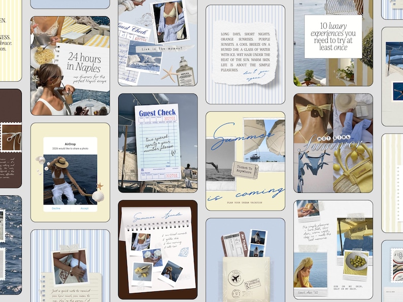 Trending Instagram Scrapbook Posts, Bold Instagram Travel, Collage IG ...