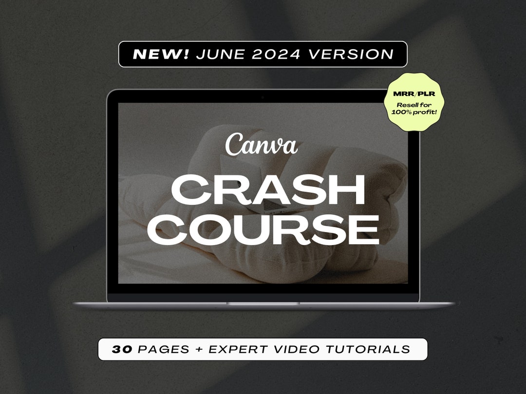 Canva Course MRR, Canva Guide PLR, Canva Basics, Done for You Plr Mrr ...