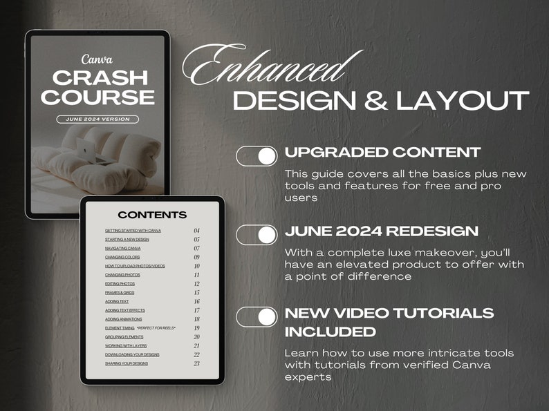 Canva Course MRR, Canva Guide PLR, Canva Basics, Done for You Plr Mrr, Resell Rights Product ...