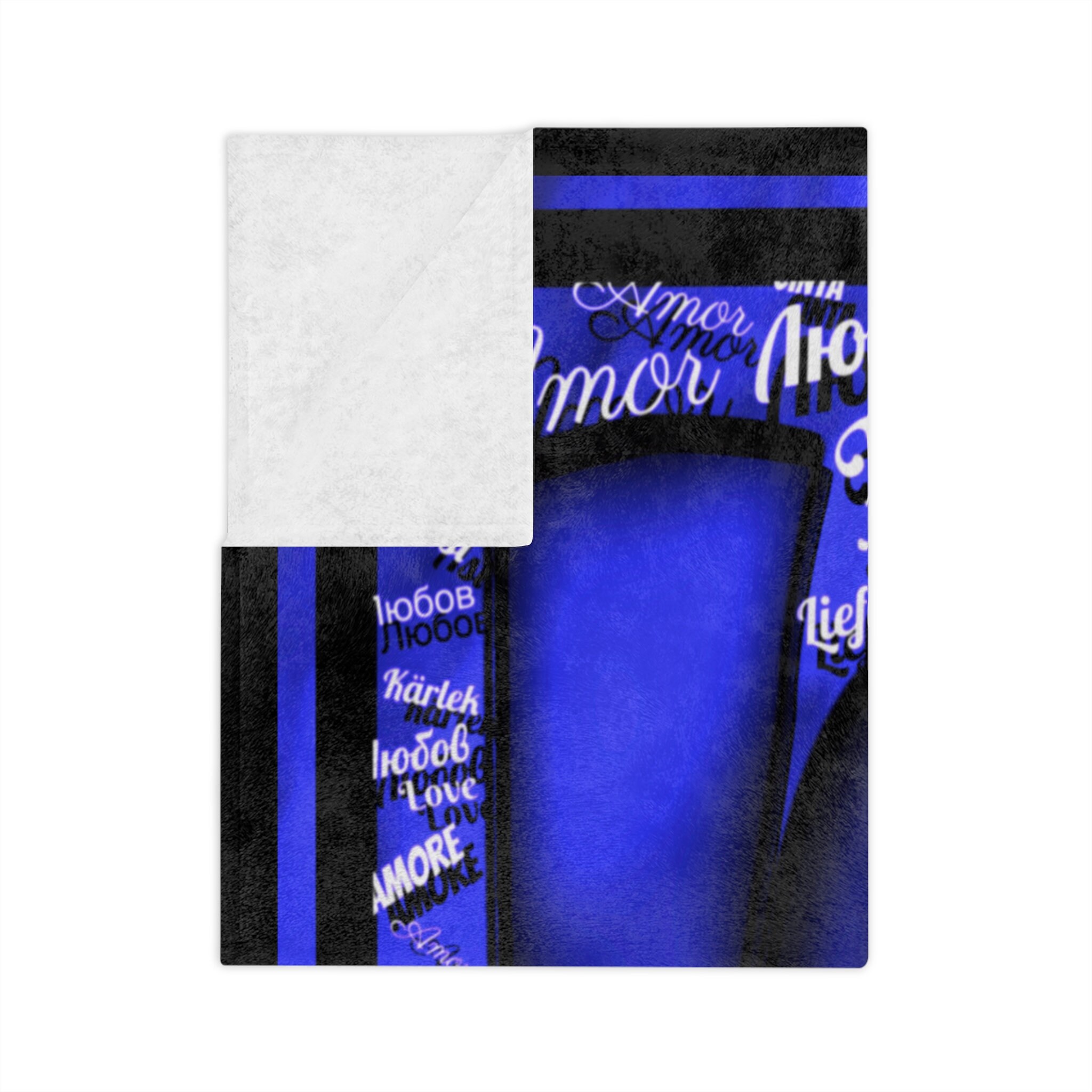 ASL Sign Language Throw Blanket, Self Love Minky Blanket, Universal ...