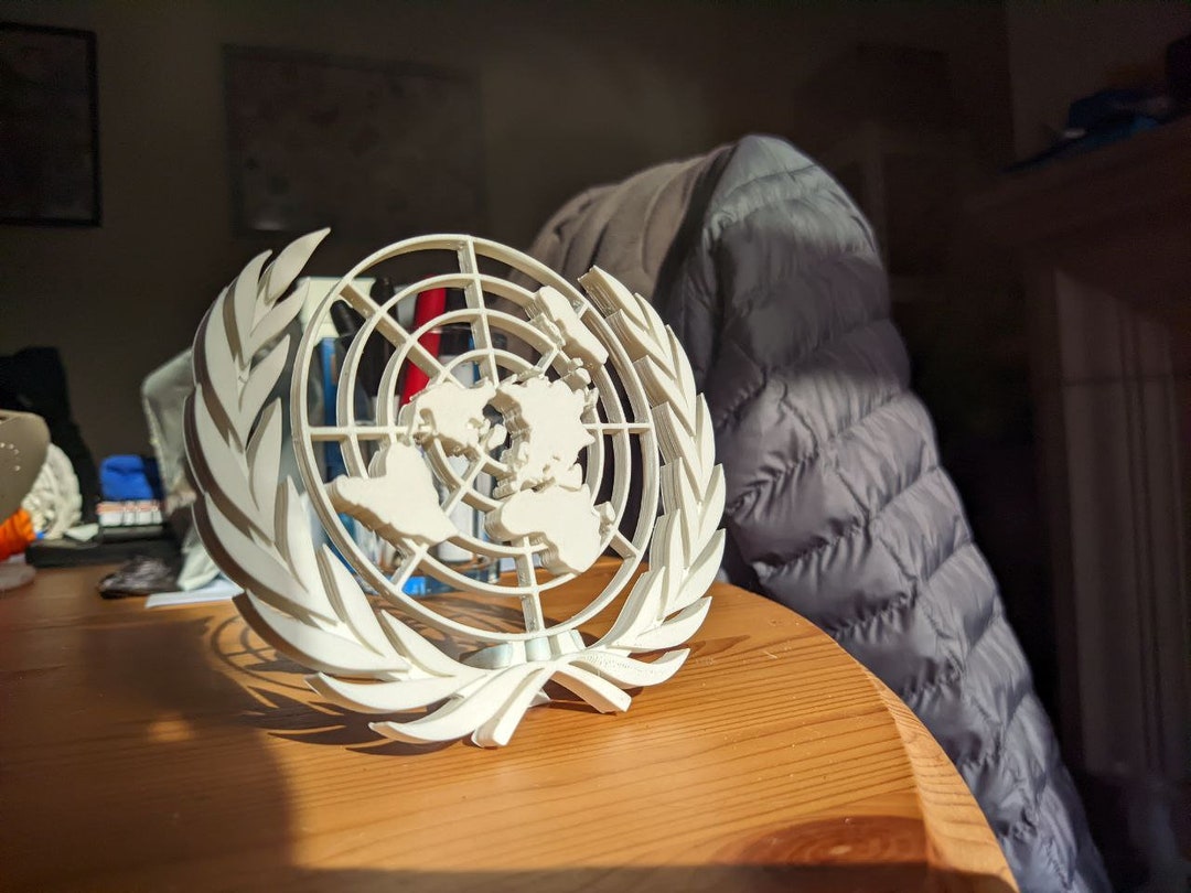 United Nations Sculpture - Etsy