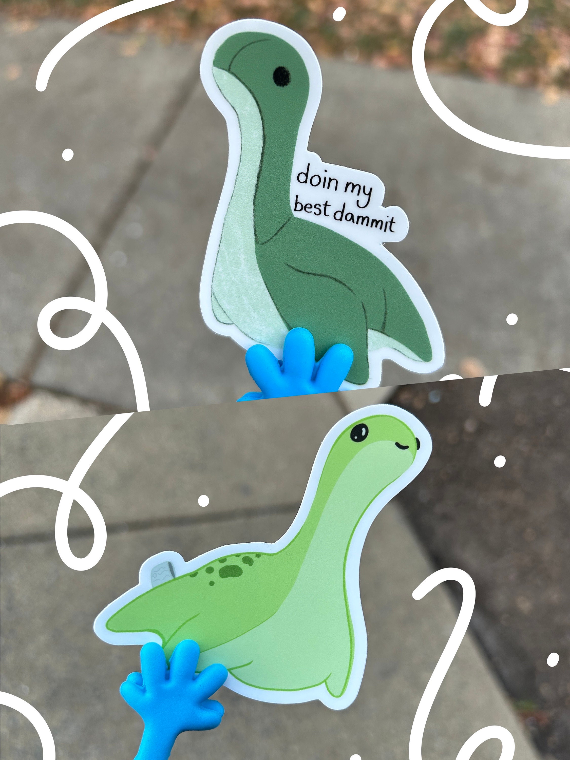 Nessie Loch Ness Monster Apex Legends Funny Vinyl Stickers - Etsy