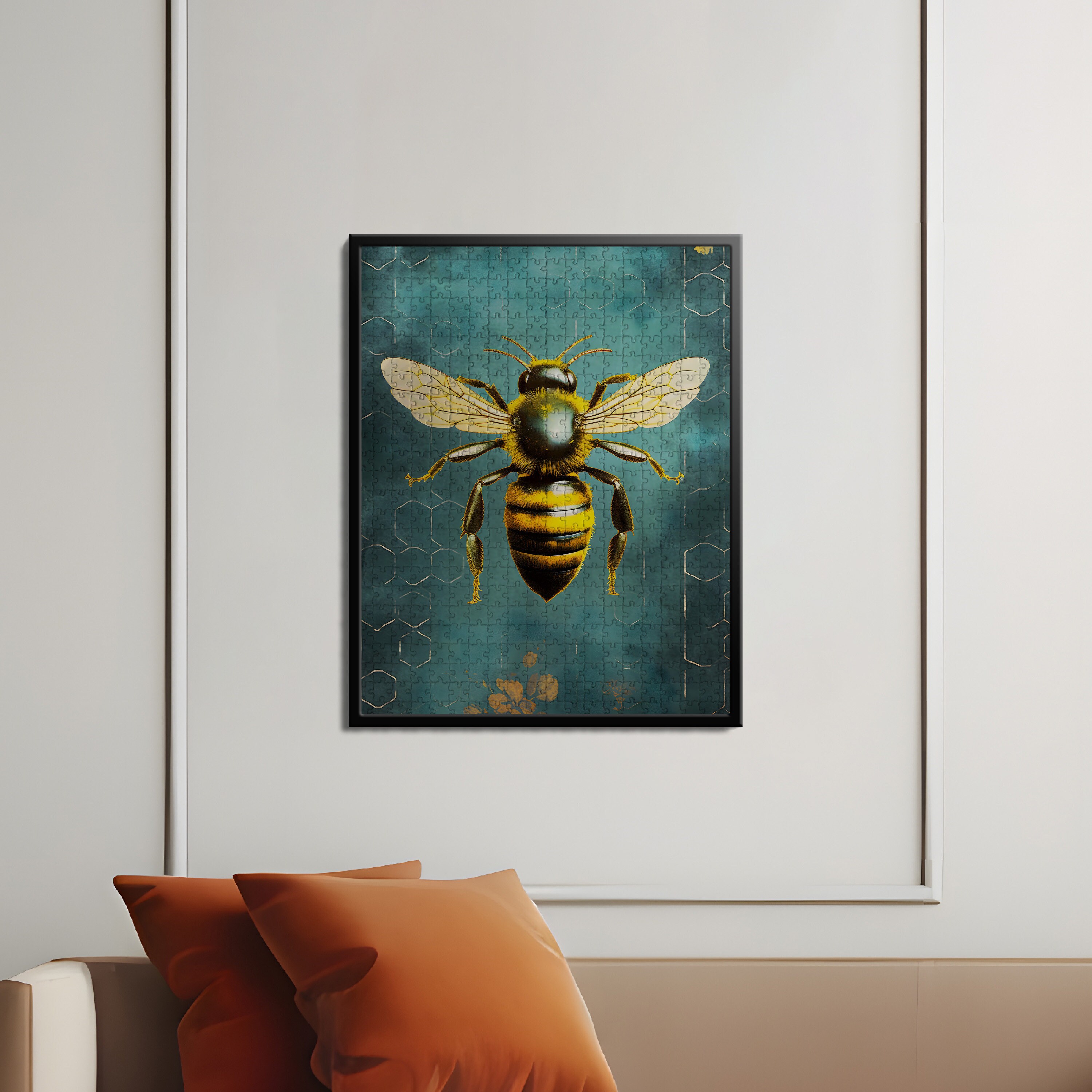 1000 Piece Bee Jigsaw Puzzle for Game Night Bee Gift for Bee - Etsy
