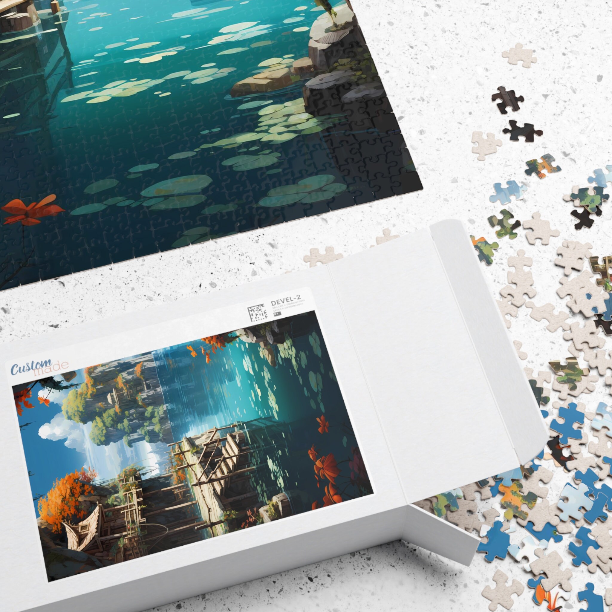 Tropical Jigsaw Puzzles Adults Kids 1000 Pieces Calming Ocean Fun ...