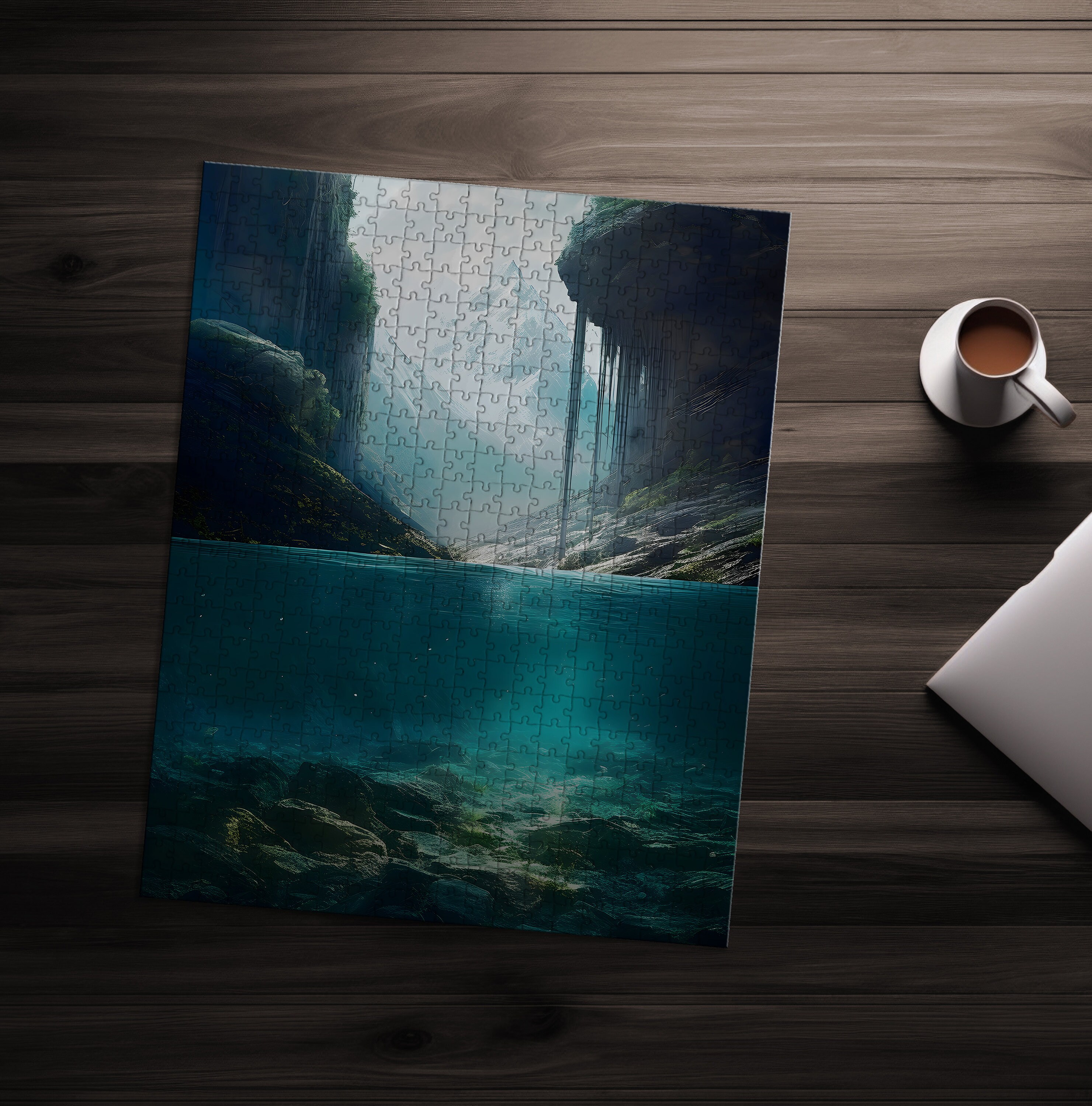 Calming Jigsaw Puzzle for Adults and Kids Gift for Puzzle - Etsy