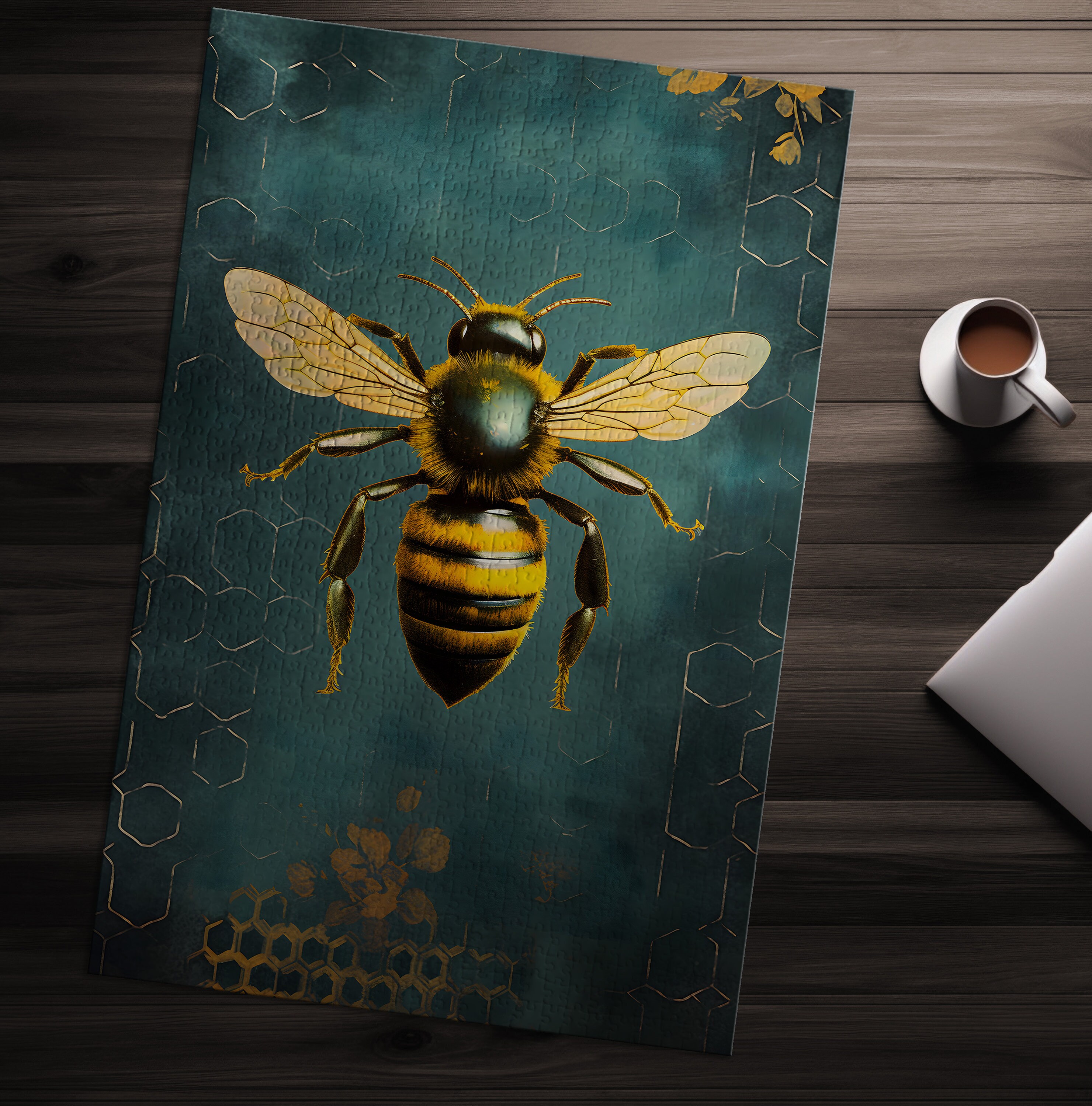 1000 Piece Bee Jigsaw Puzzle for Game Night Bee Gift for Bee - Etsy