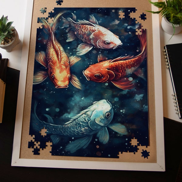 Fish Puzzle - Etsy