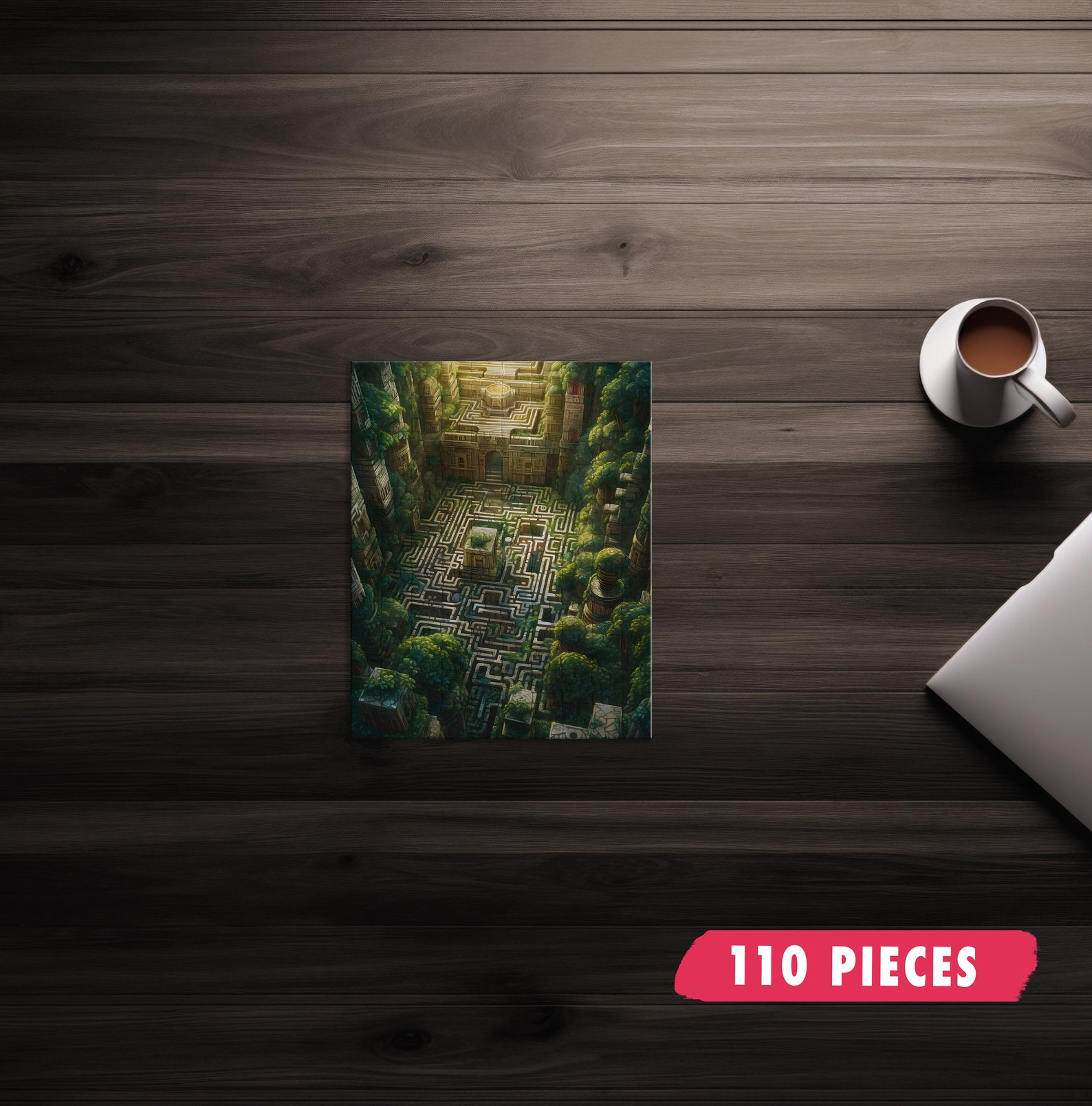 Jungle Maze Jigsaw Puzzles Adults Kids 1000 Pieces Difficult Adventure ...