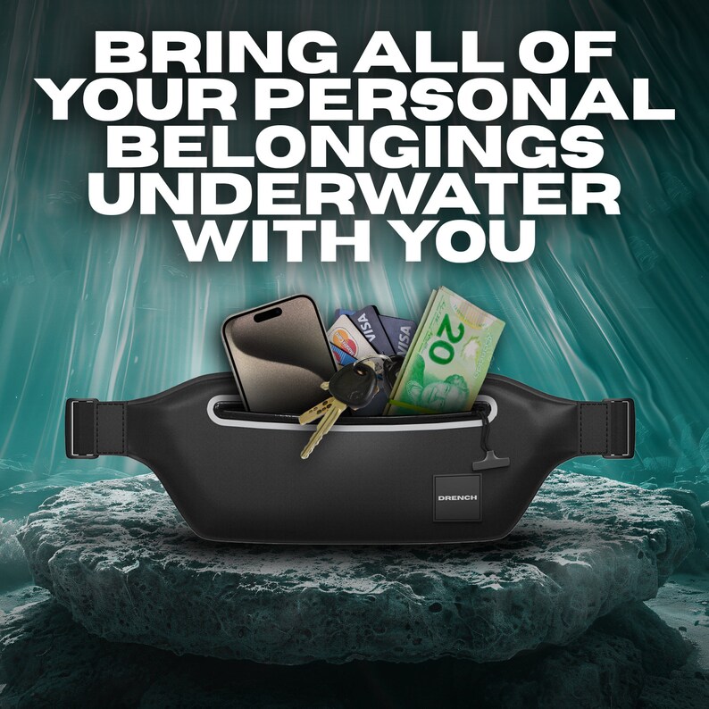 Waterproof Phone Fanny Pack: Submersible Pouch for Swimming ...