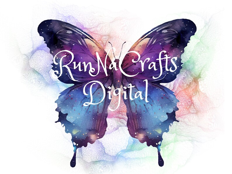 Butterfly SVG, Purple Butterfly SVG Files, Blue Butterfly SVG Layered ...