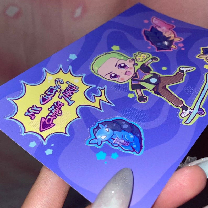 Gekko Valorant Sticker Sheet - Etsy