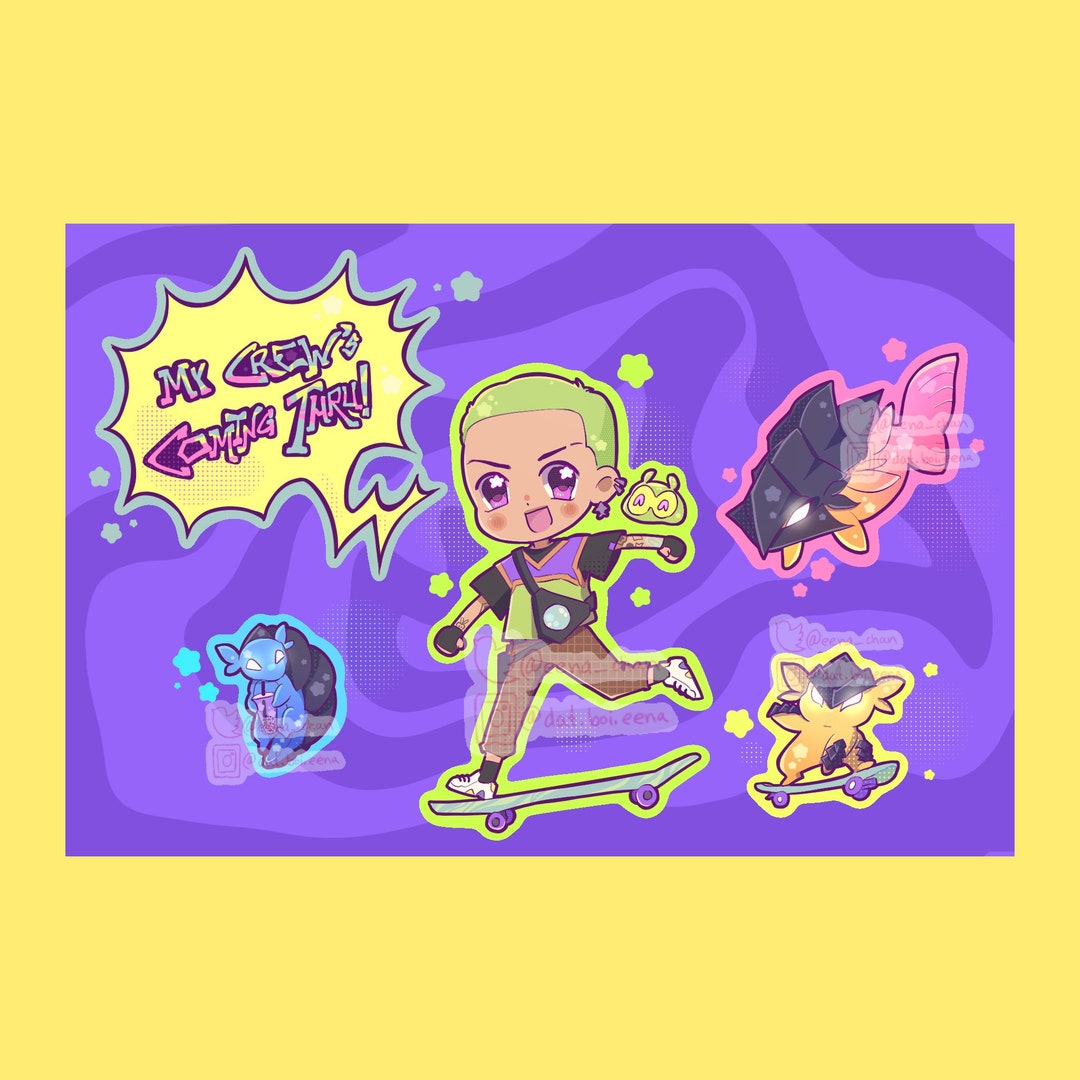 Gekko Valorant Sticker Sheet - Etsy