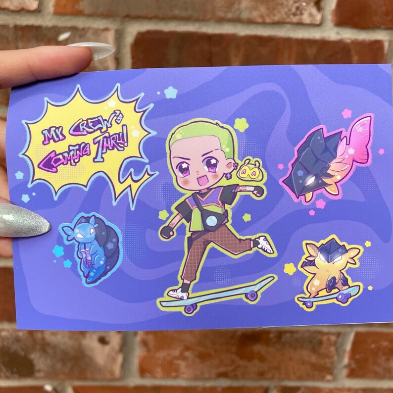 Gekko Valorant Sticker Sheet - Etsy