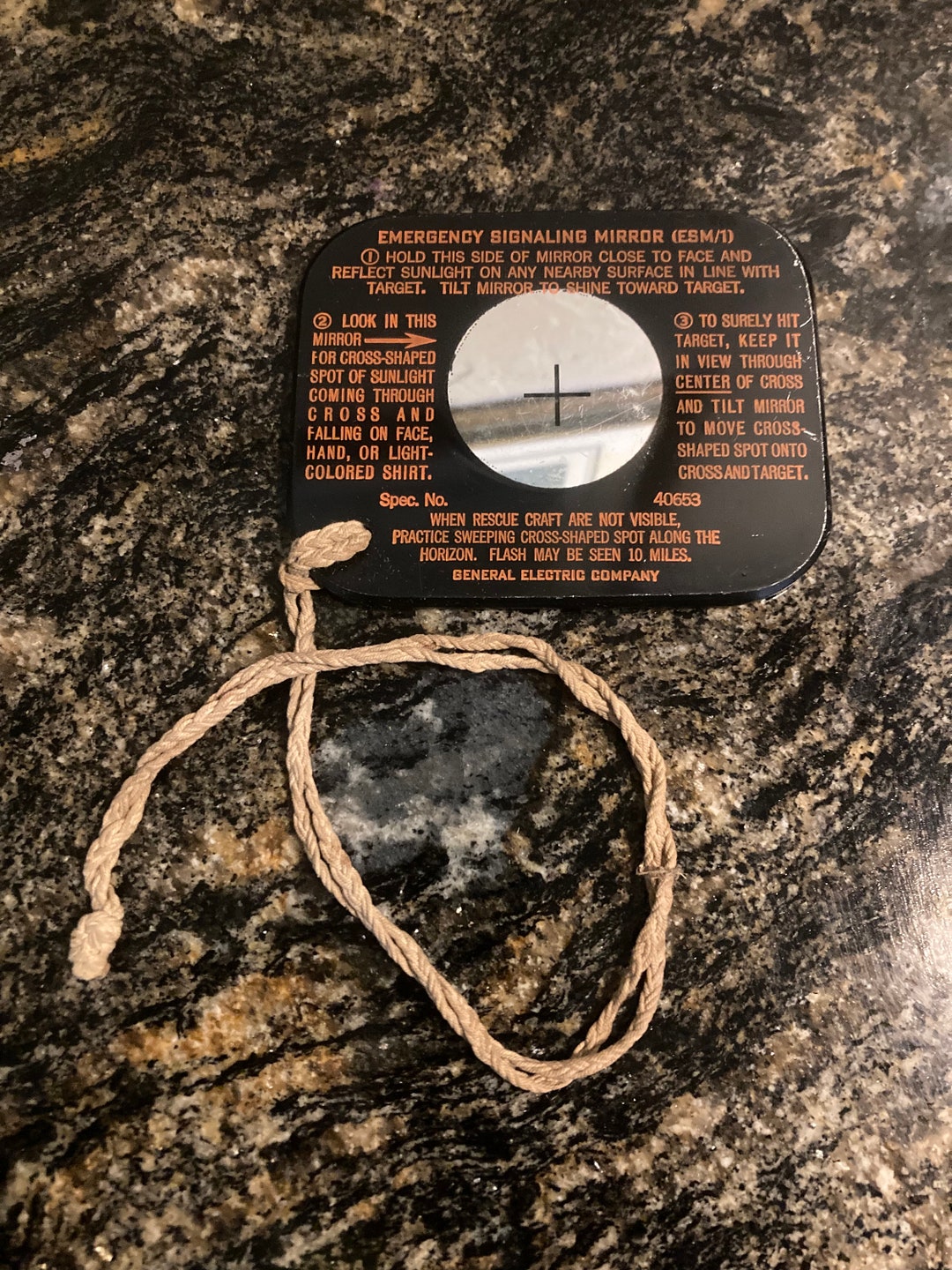 Emergency Signaling Mirror esm/1 General Electric Company - Etsy