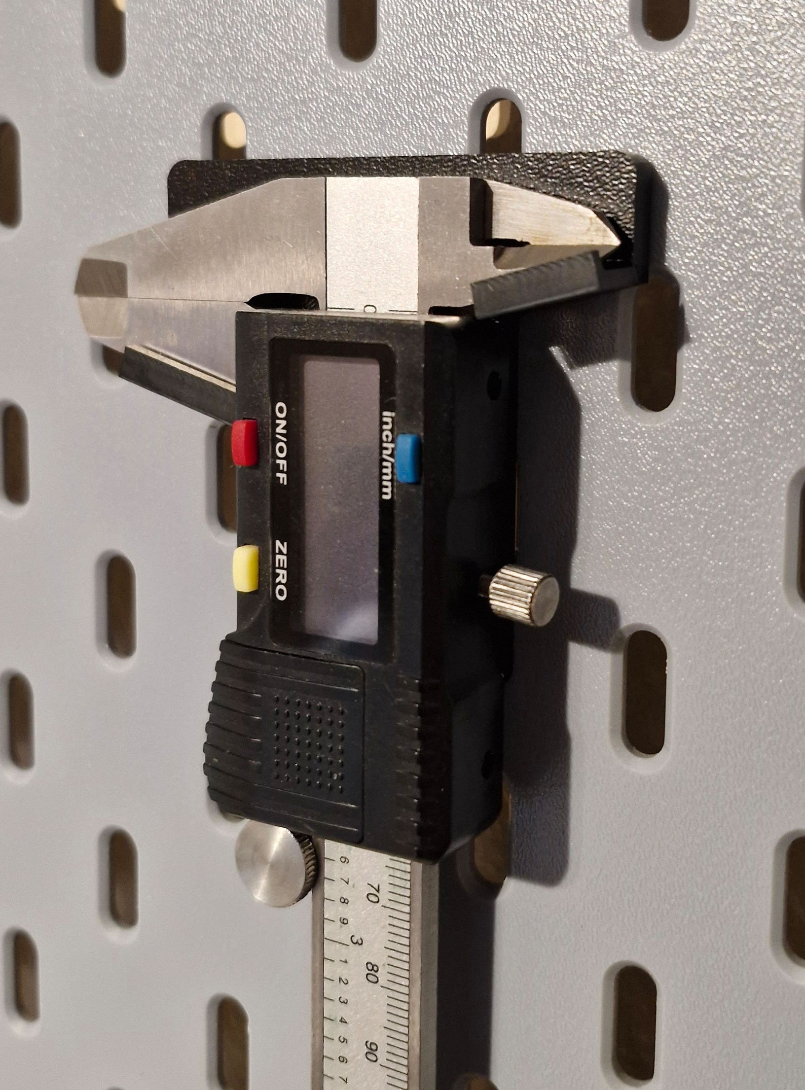 Robust Skadis Caliper Holder – Compatible With Skadis Pegboard – Perfect Tool Organization for ...