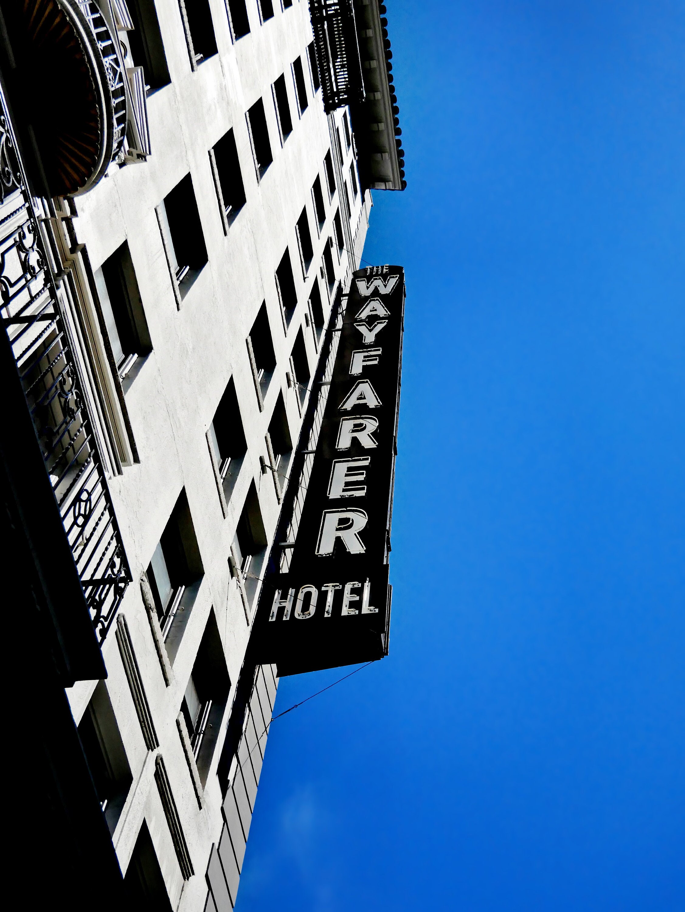Wayfair Hotel Sign B+W and Color - Etsy