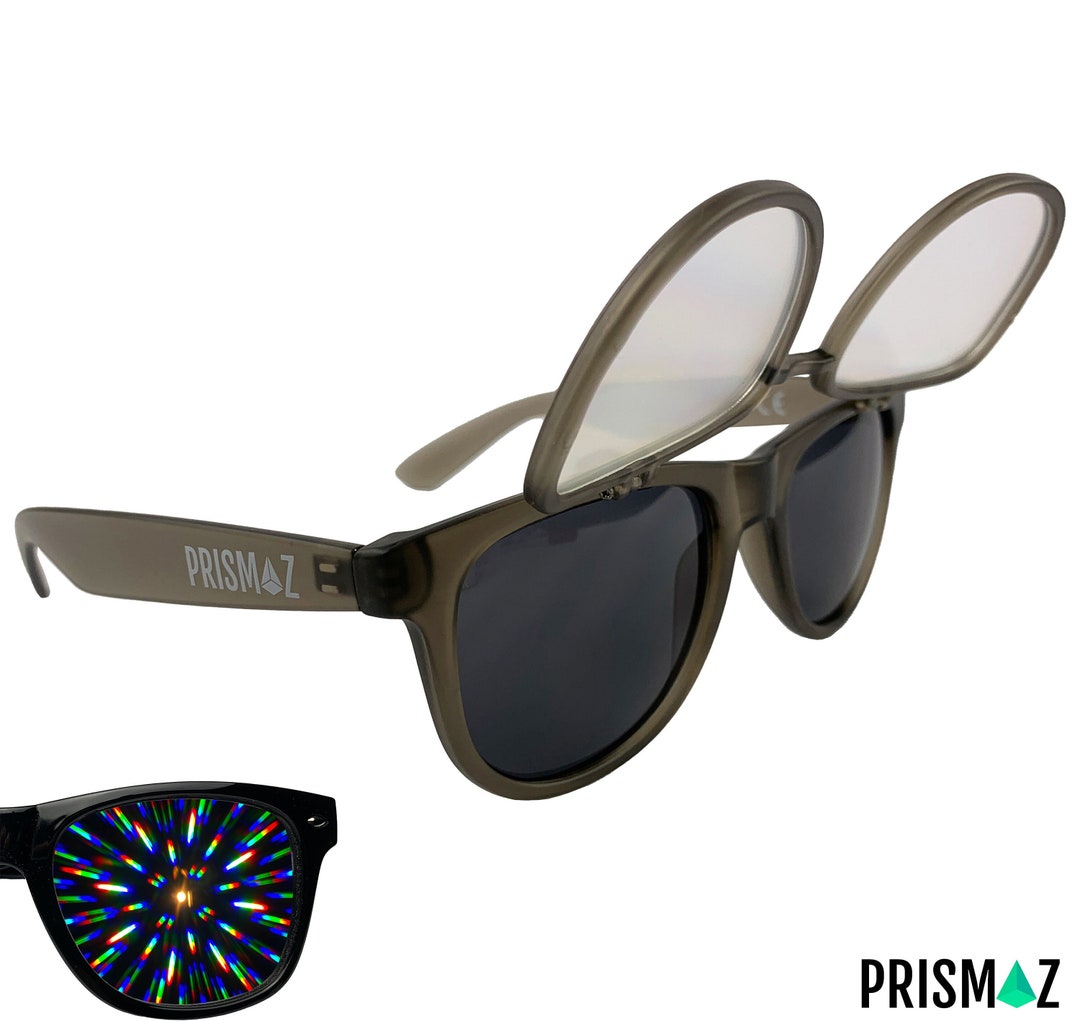 PRISMAZ Foldable Spectral Glasses for Fantastic Rainbow Kaleidoscope ...