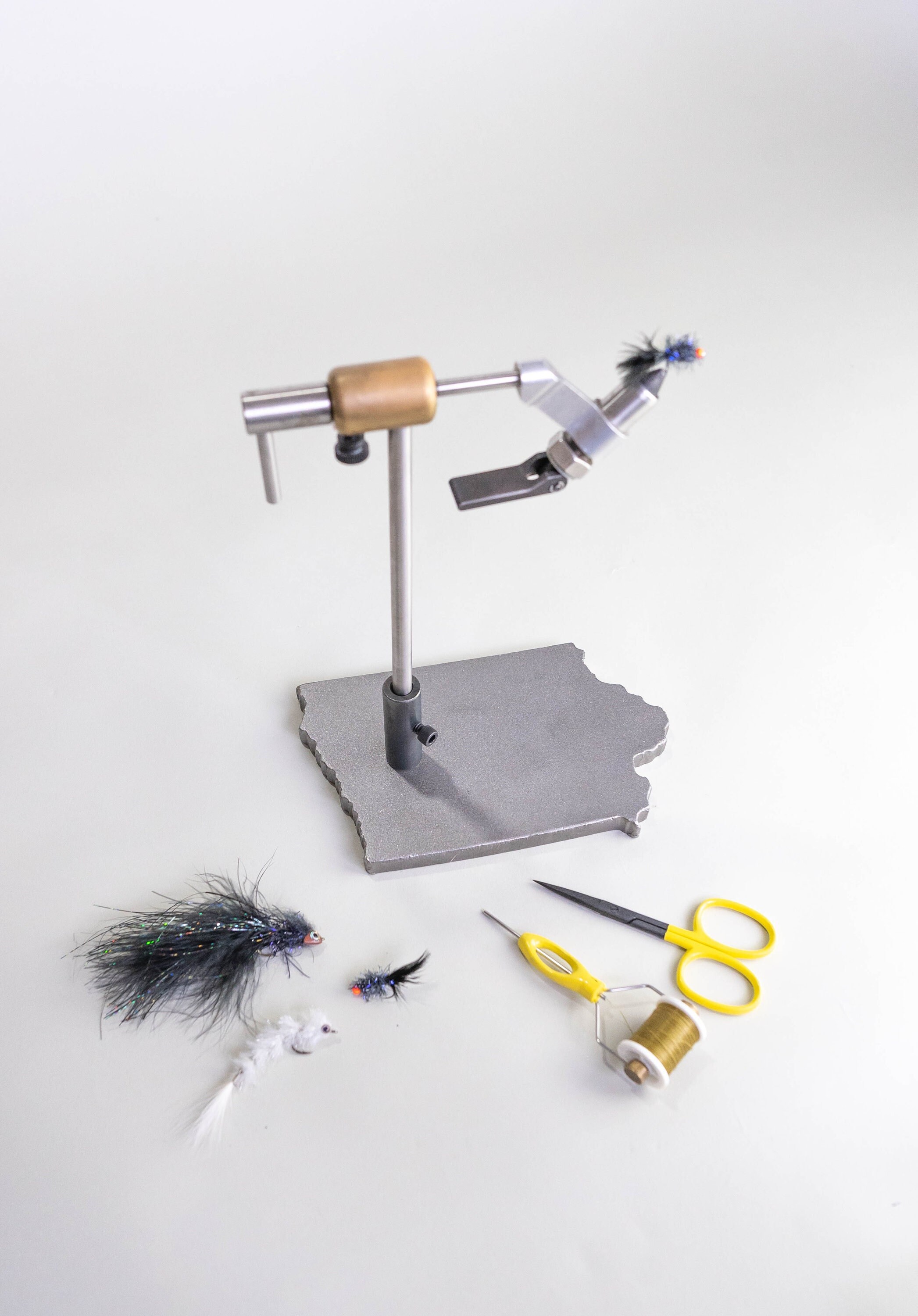 Fly Tying Base- Iowa Fly Tying Base - Unique Fly Tying Bases - Etsy