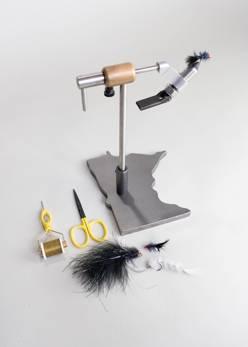Fly Tying Base - Minnesota Fly Tying Base - Unique Fly Tying Base - Etsy