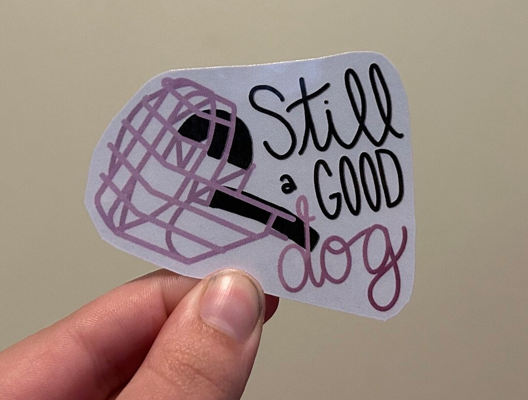 Dog Muzzle Sticker, Dog Sticker, Muzzled Dogs Are Still Good Dogs ...
