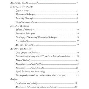 R. EEG T. Board Exam Study Guide - Etsy