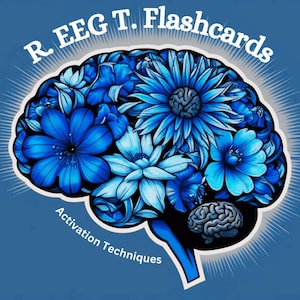 R. EEG T. Flashcards - Activation Techniques *digital Download* - Etsy