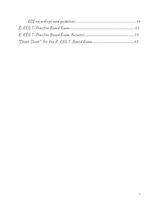 R. EEG T. Board Exam Study Guide - Etsy