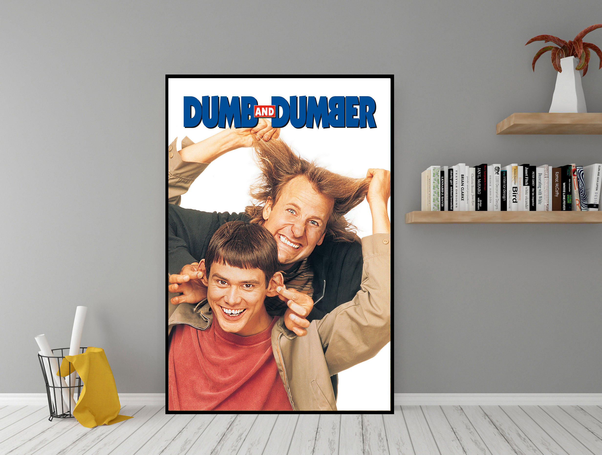 Dumb & Dumber Movie Poster - Dumb and Dumber (1994) Classic Movie ...