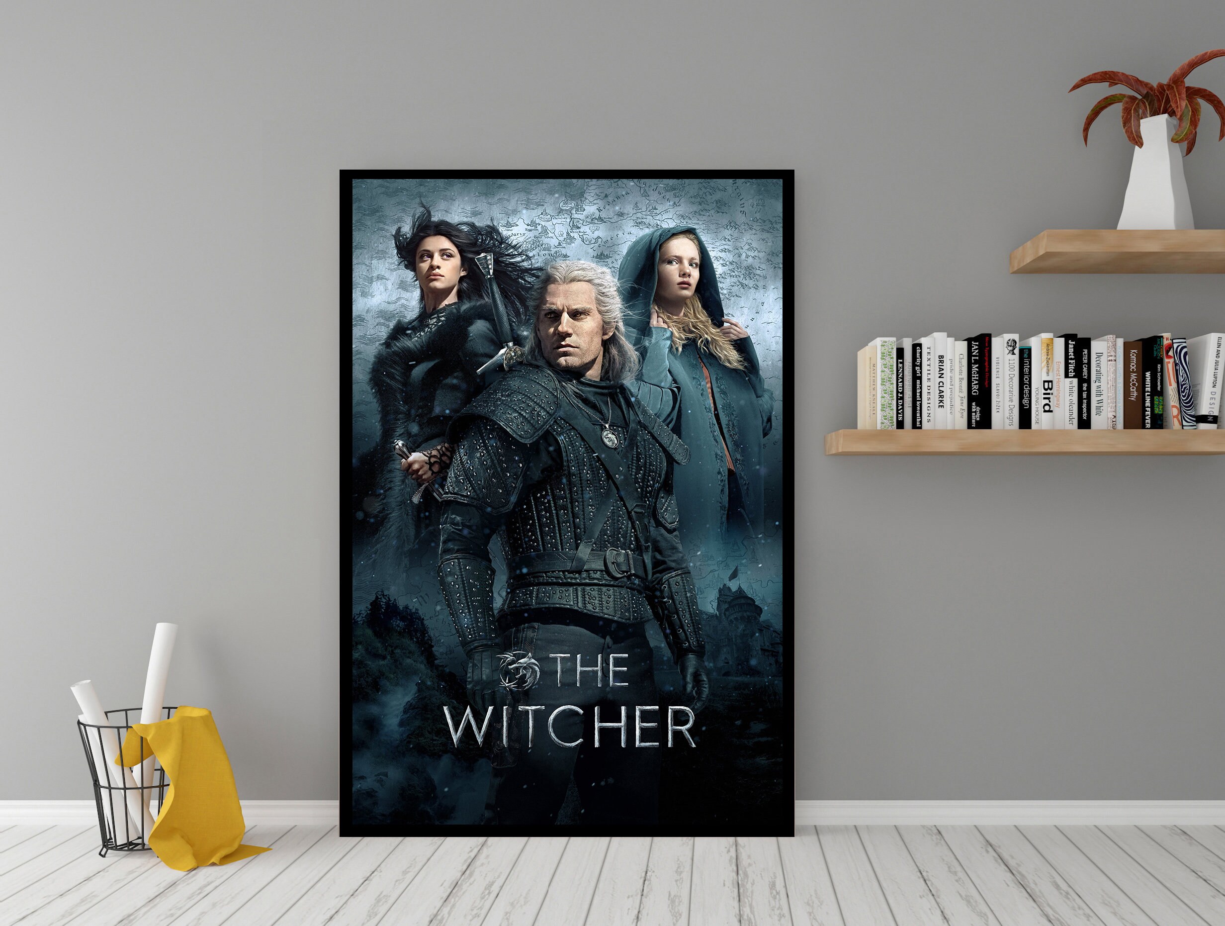 The Witcher TV Series Poster High Quality Canvas Wall Art Room Decor ...