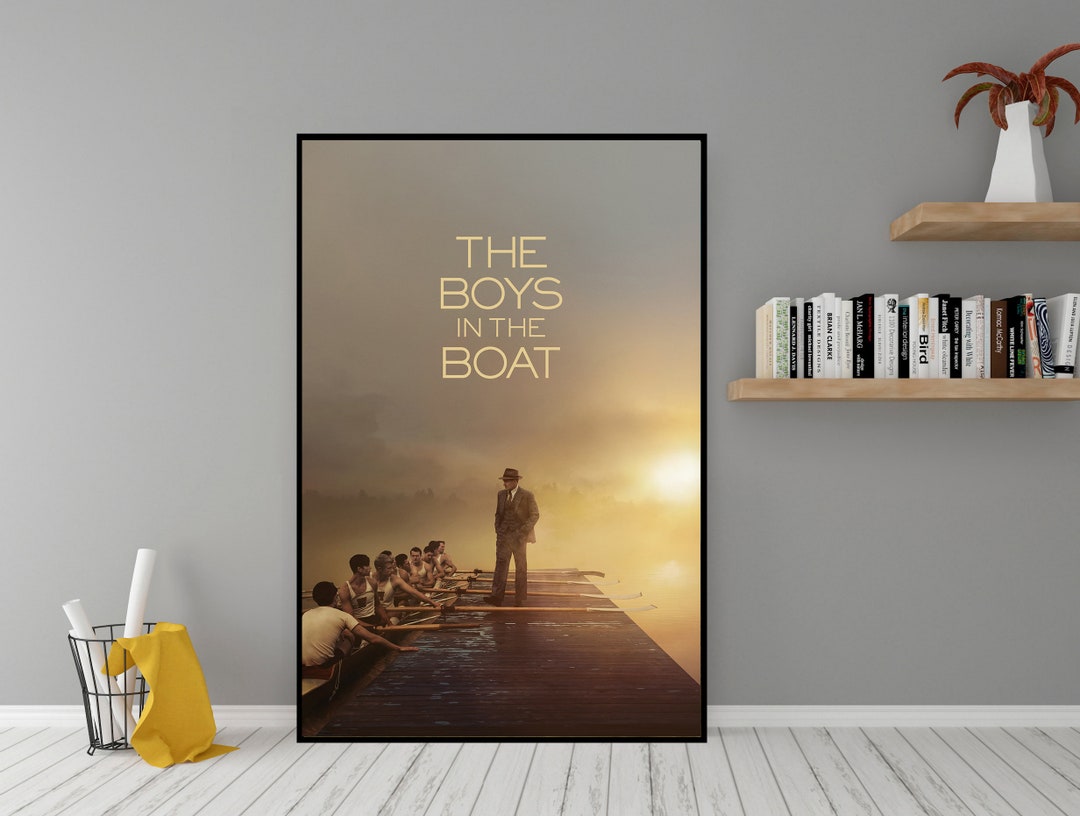 The Boys in the Boat Movie Poster High Quality Canvas Wall Art Room ...