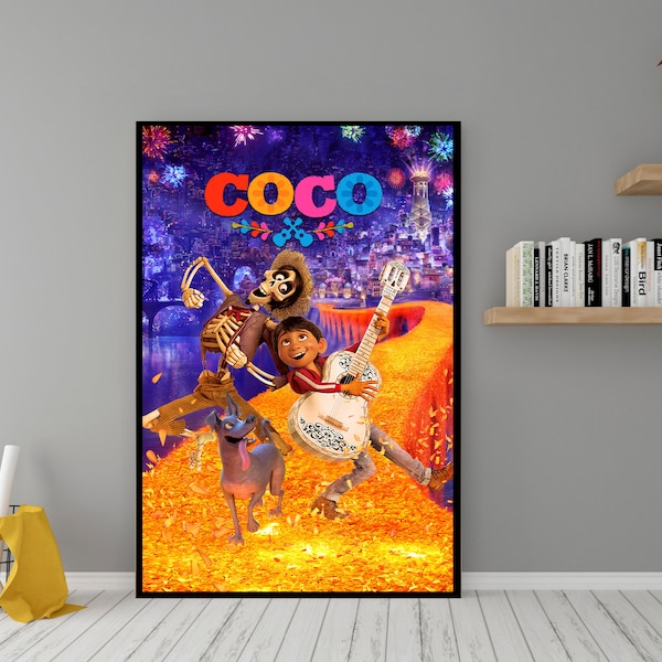 Coco Movie Poster - Etsy