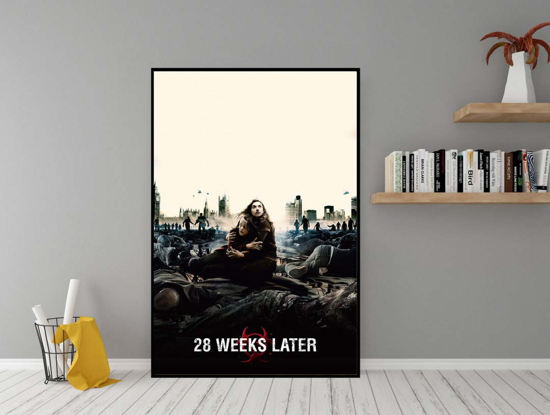 28 Weeks Later Movie Poster High Quality Canvas Wall Art Room Decor 28 ...