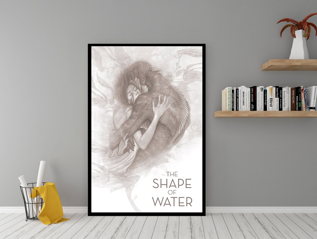 The Shape of Water Movie Poster Hochwertige Seide Wandkunst - Etsy ...
