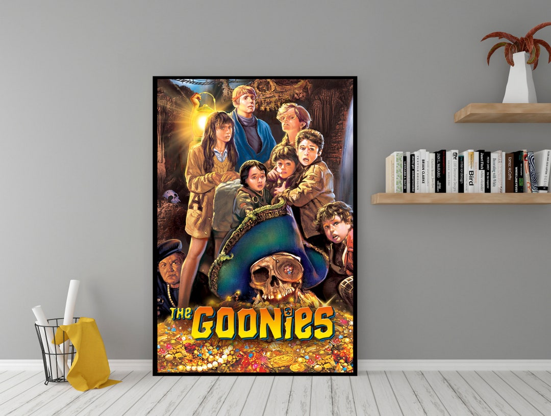 The Goonies Movie Poster High Quality Canvas Wall Art Room Decor the ...