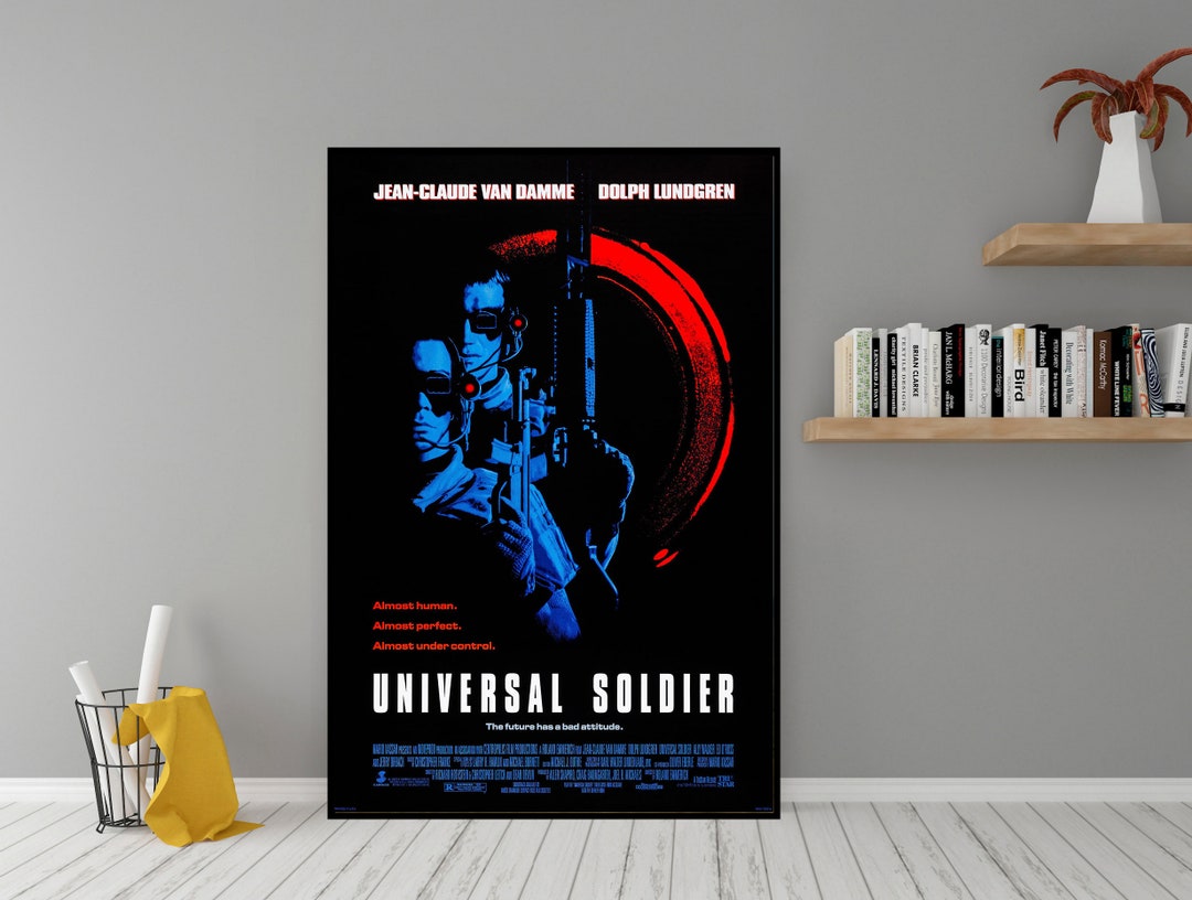 Universal Soldier Movie Poster High Quality Canvas Wall Art Room Decor ...