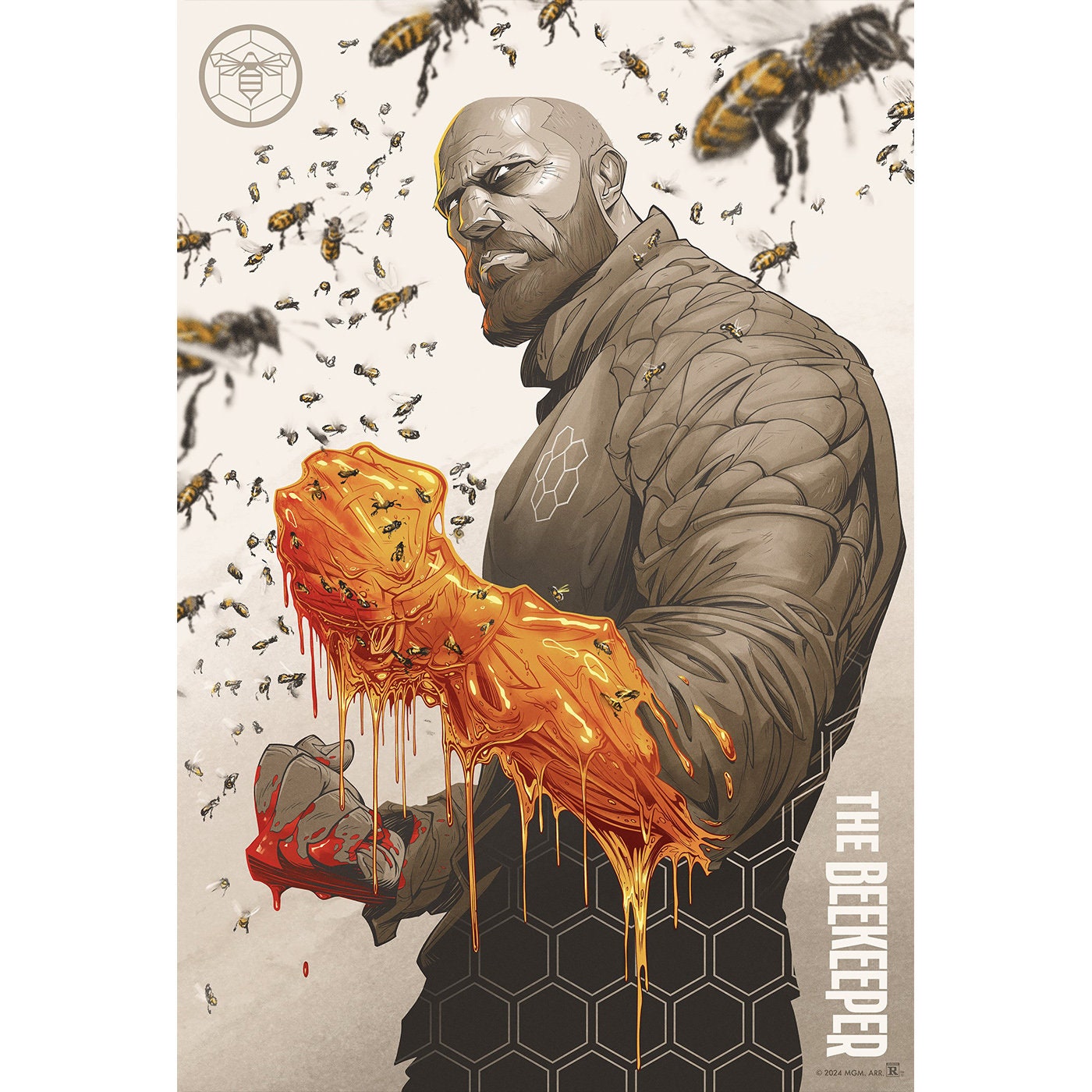The Beekeeper Poster - Jason Statham Movie Poster sold by Merle Cyanide ...