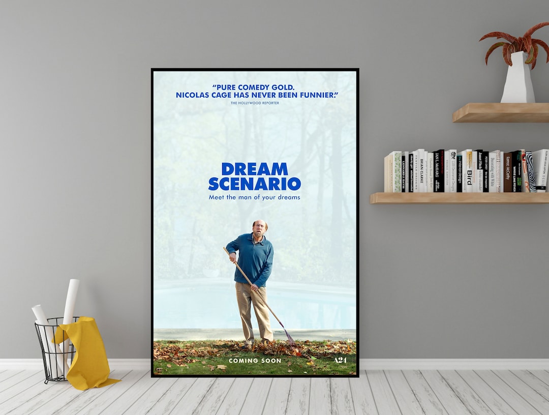 Dream Scenario Movie Poster High Quality Canvas Wall Art Room Decor ...